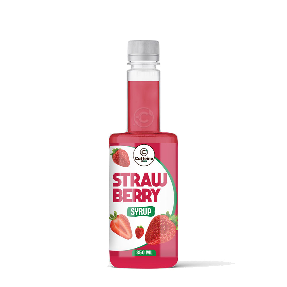 Caffeine & Co Strawberry Syrup – Caffeine & Co.